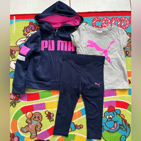 Puma | Matching Sets | Toddler Girls 3 Piece Puma Set | Poshmark
